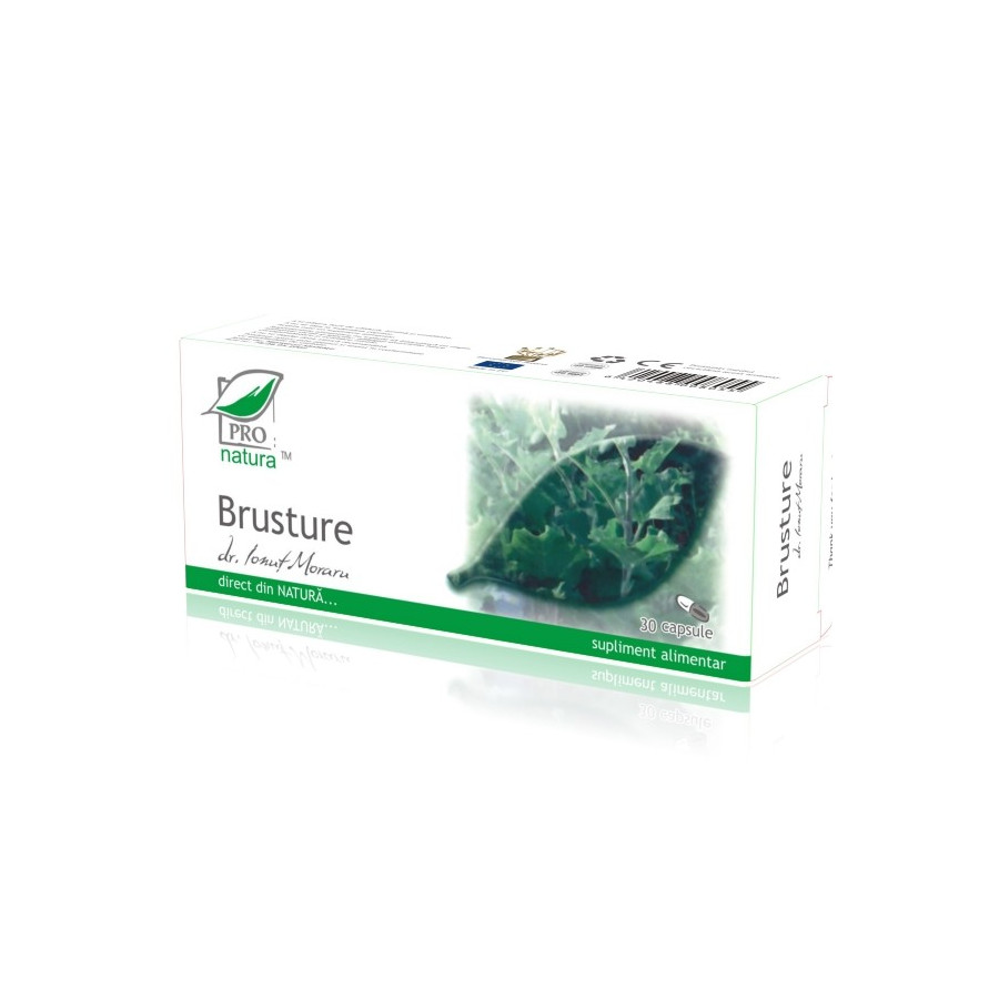 Brusture, 30 capsule Pro Natura| Comanda pe Plantum.ro Livrare rapida