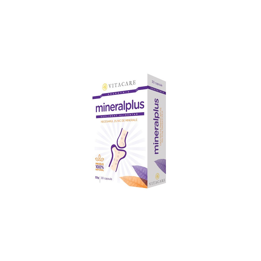 MineralPlus, 30 capsule VitaCare | Comanda pe Plantum.ro