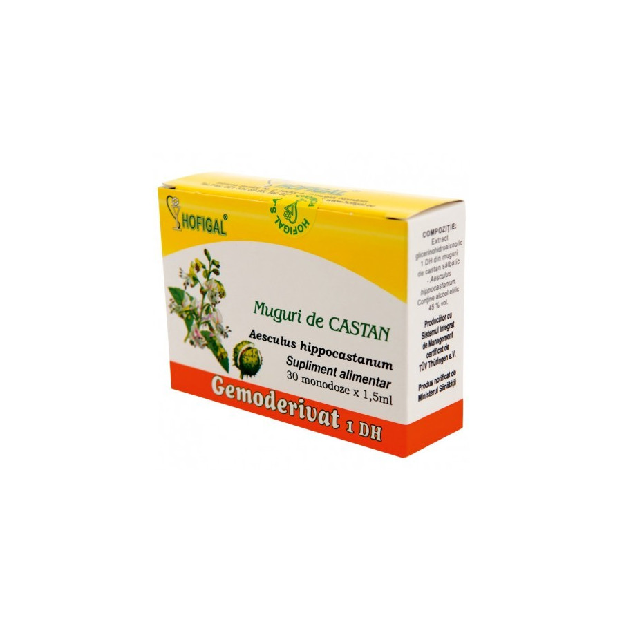 Gemoderivat, Muguri de Castan Salbatic, 30 monodoze Hofigal